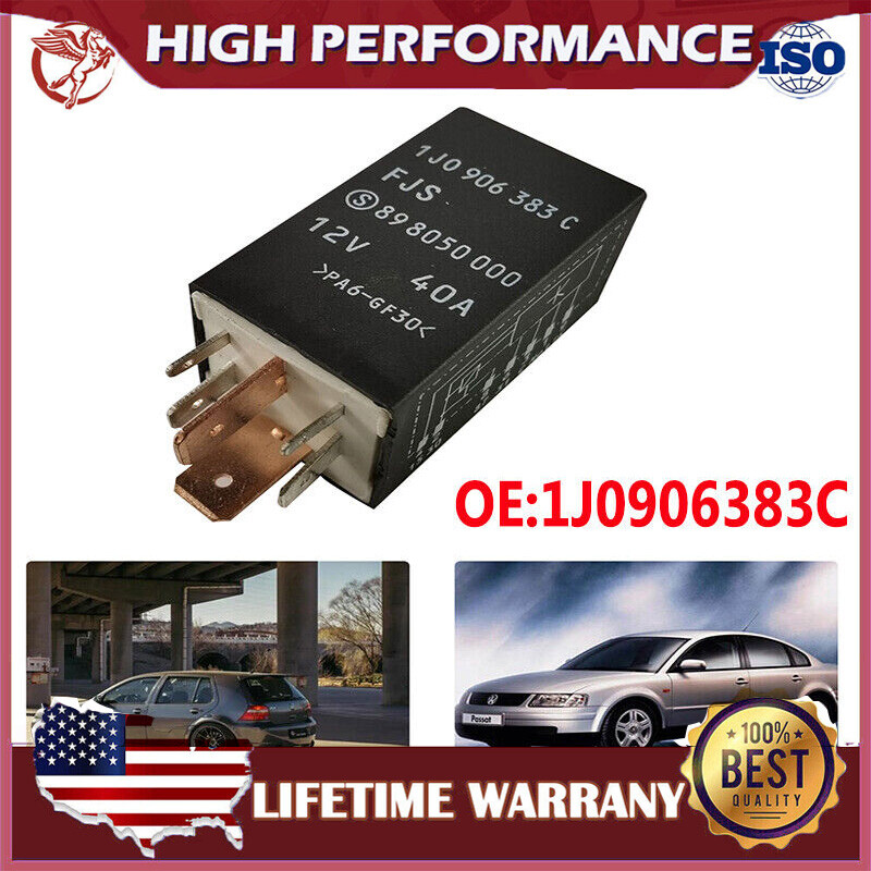 New Fuel Pump Relay 409 Fits for VW Audi Volkswagen Jetta Golf Passat ...