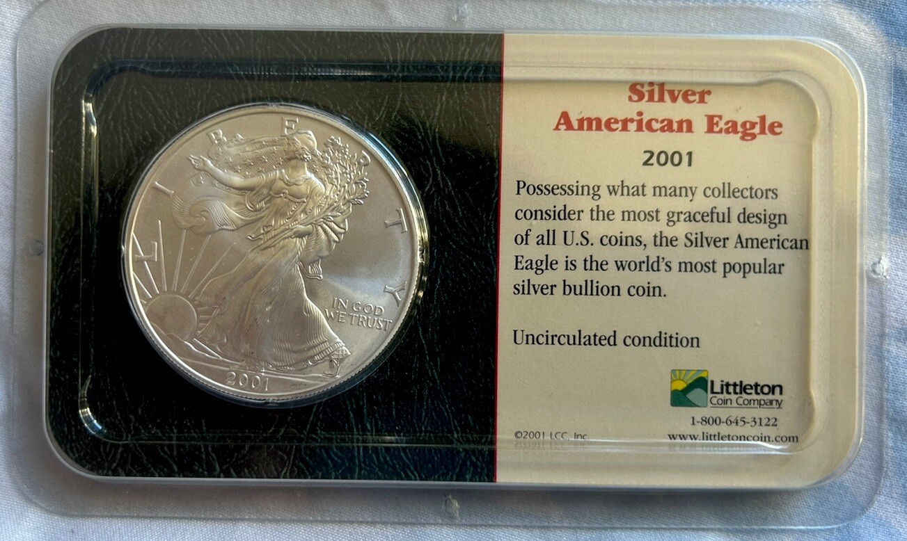 2001 American Silver Eagle | eBay