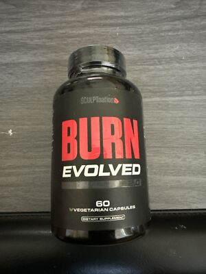 Sculptnation BURN EVOLVED 2.0 Fat Loss Supplement - 60 Capsules Exp.11/ ...