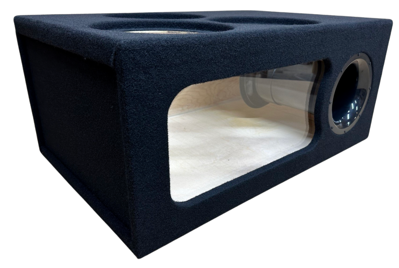 Custom Ported Sub Box Enclosure for 3 10" Sundown Audio SA Series SA-10 ...