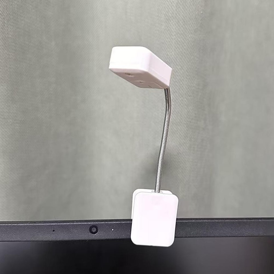 Portable Flexible Easy Clip Night Reading Lamp USB Rechargeable Reading ...