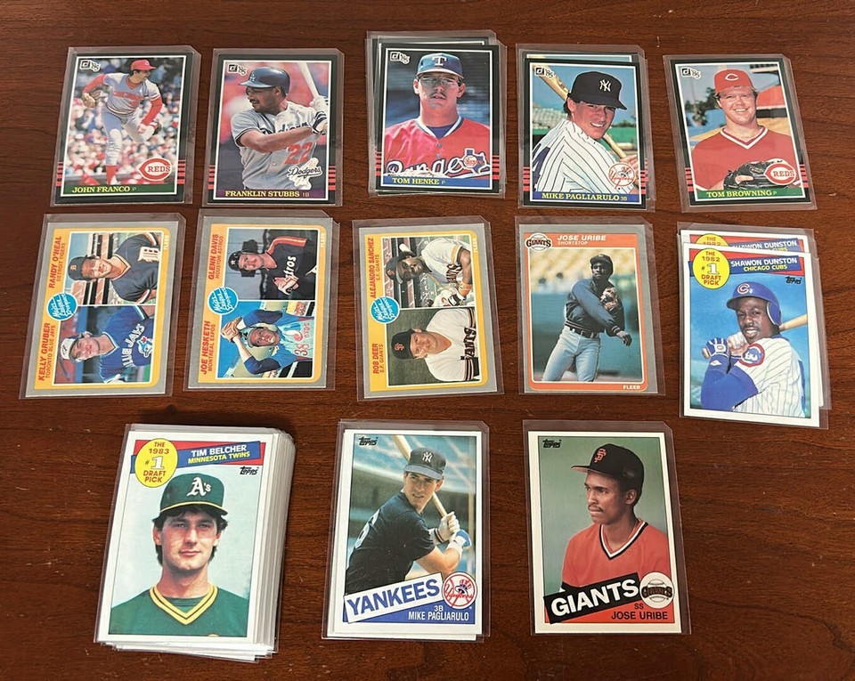 1981-1987 Rookie Cards Lot of 812 cards NM to NM/MT Topps Fleer Donruss ...