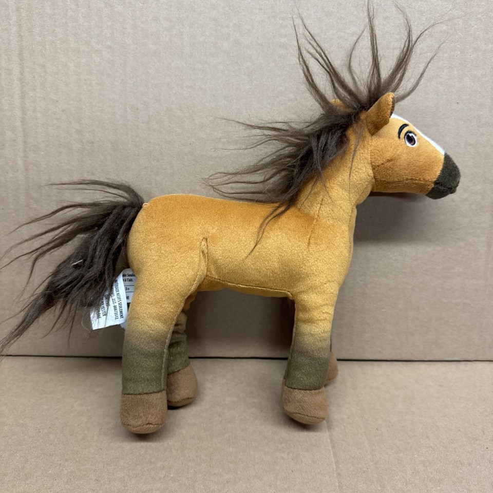 Dream Works SPIRIT Plush Standing HORSE PONY Riding Free 8" Toy 2017 | eBay
