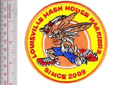 Hash House Harriers HHH Kentucky Louisville Kennel H3 Hash Club Patch ...