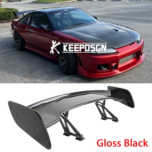 For Nissan 240sx Gloss Black 46" High Stand Rear Trunk Spoiler Racing ...