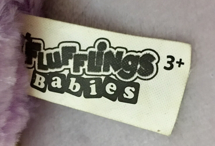 Flufflings Babies Trixie Purple Interactive Toy | eBay