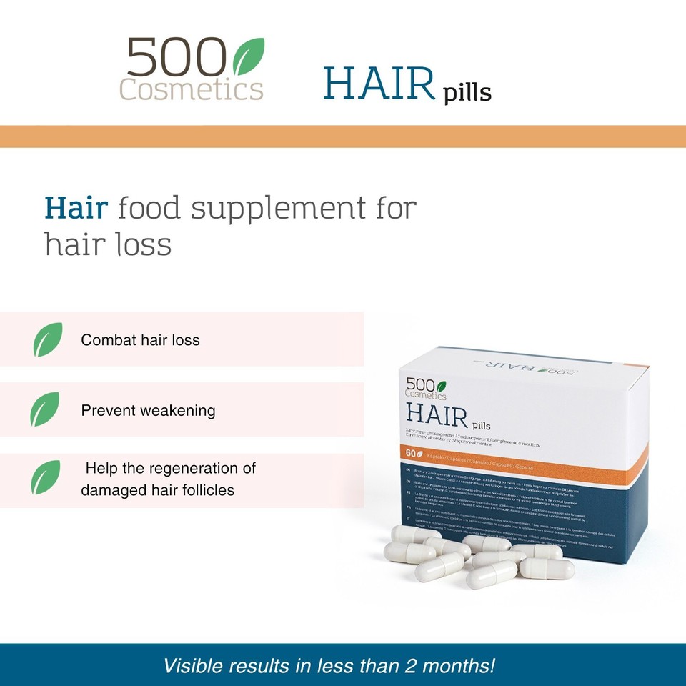 500Cosmetics Hair Pills, pills for hair loss | eBay