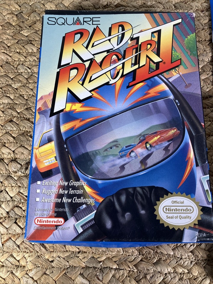 Rad Racer II Rad Racer 2 NES (Nintendo Entertainment System, 1990 ...