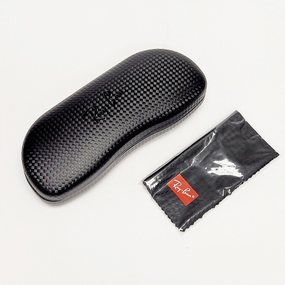 Ray Ban RB8908 Eyeglass Frames Rectangle Full Rim Eyewear Matte Black ...