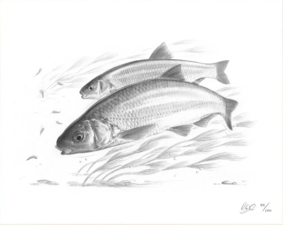 Floating Stick Drawing