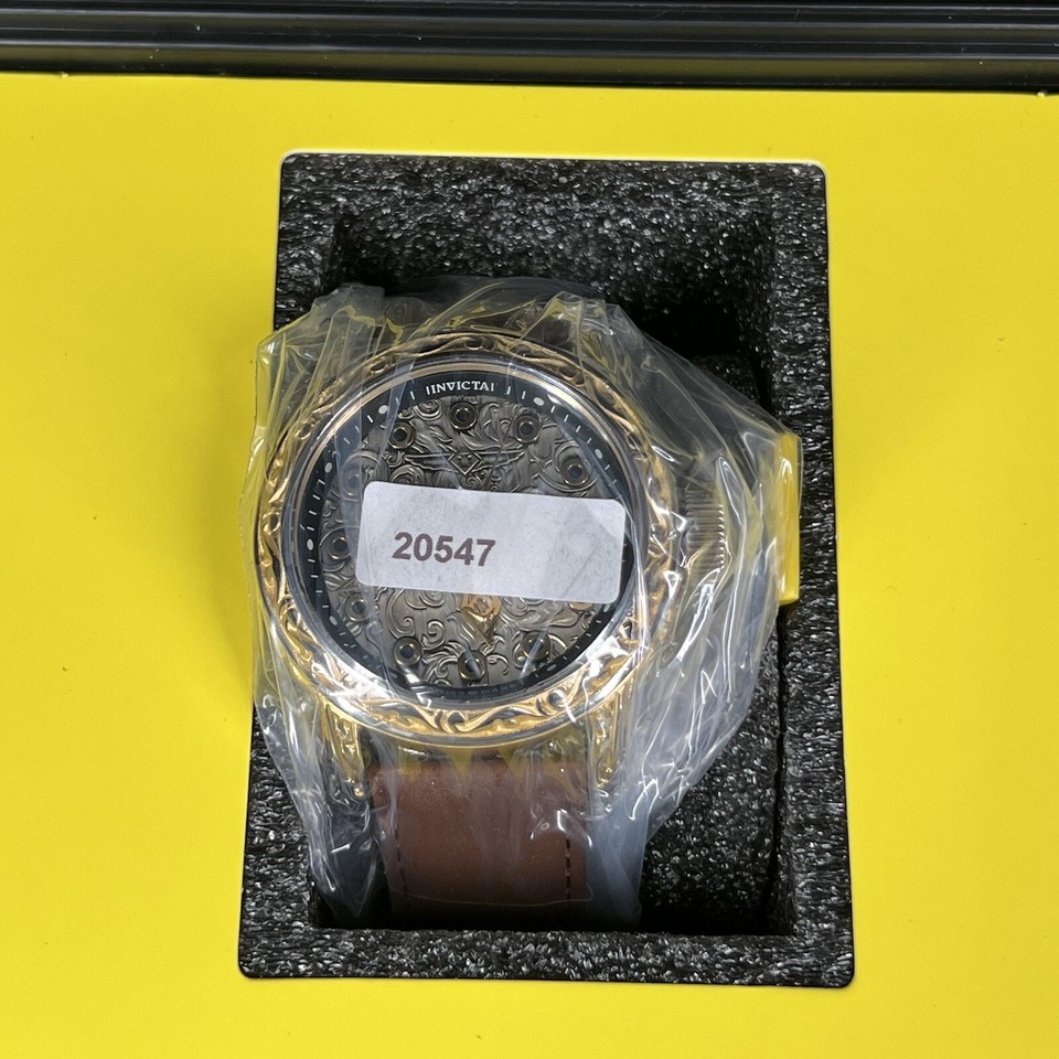 Invicta 20547 Men’s Gold Tone Quartz Swiss Made Watch NEW | eBay