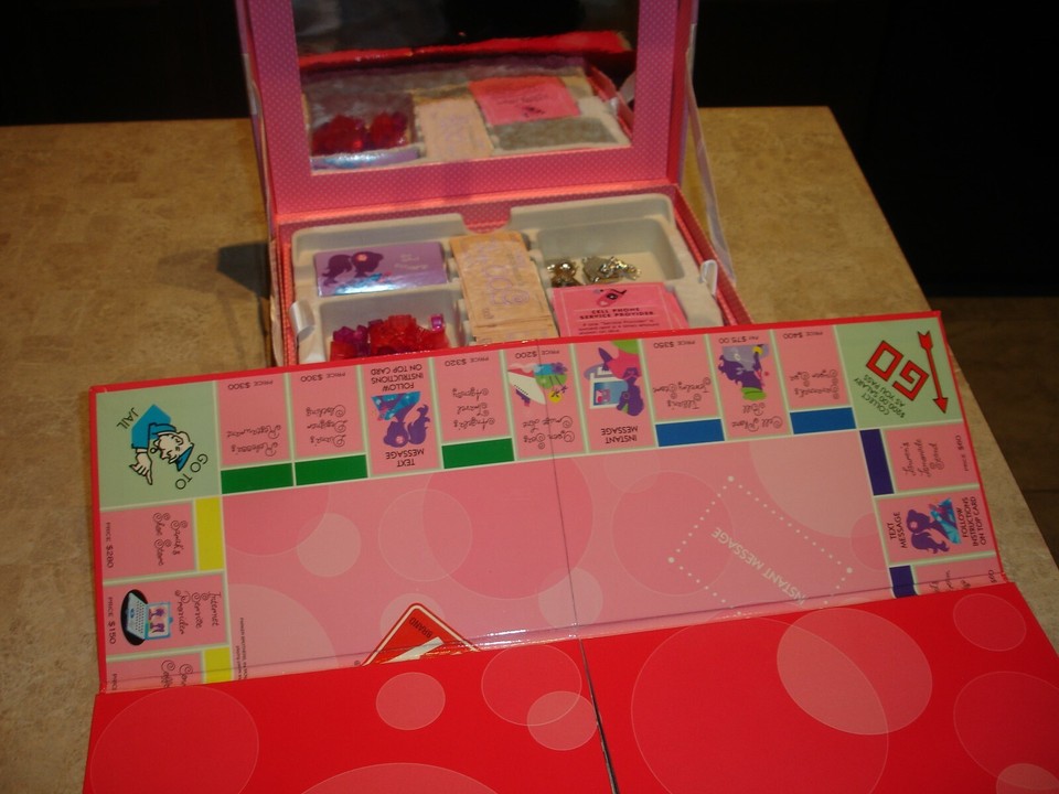 MONOPOLY HASBRO PINK MONOPOLY-Boutique-Edition | eBay