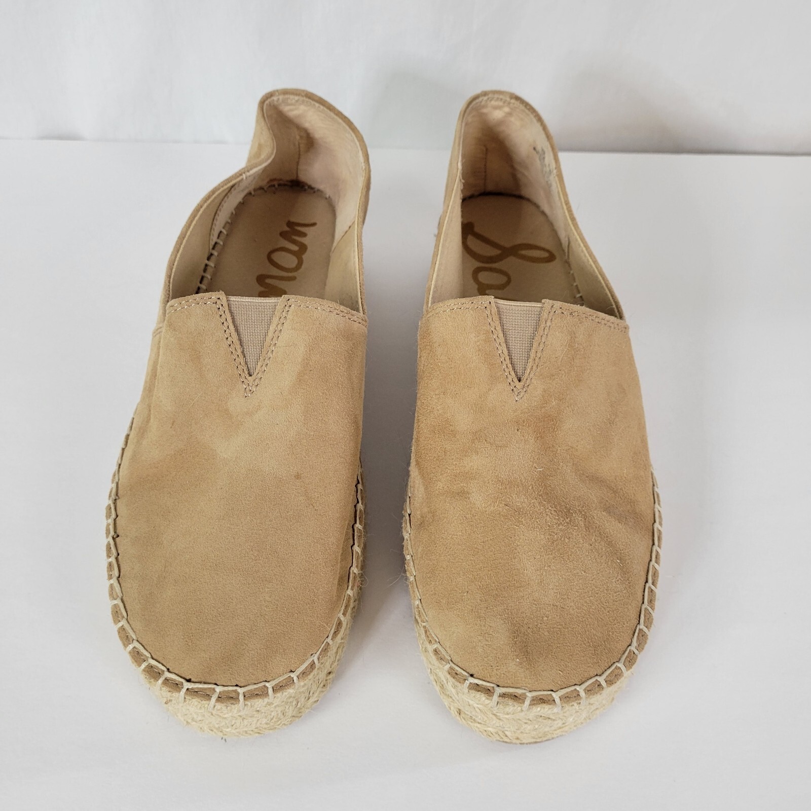 Sam Edelman Cherlene Platform Espradille Tan Slip-On … - Gem