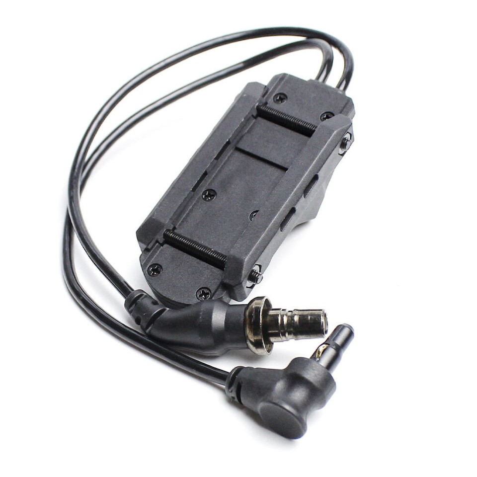 Tactical Axon Dual Function Pressure Remote Switch Button For PEQ DBAL ...
