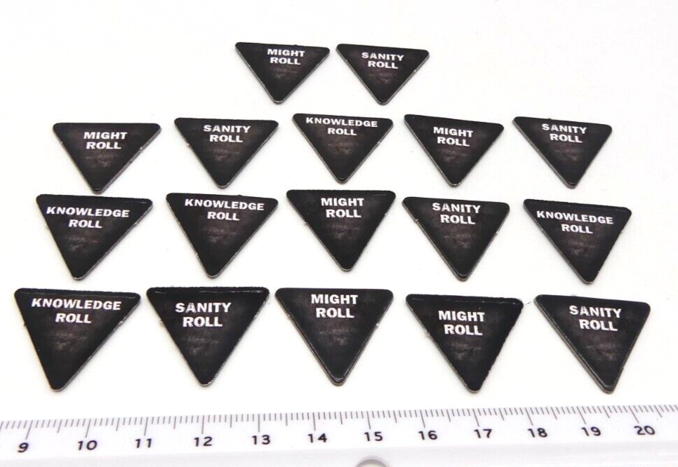 2010 Betrayal at House on the Hill 2nd Board Game Lot 17 Trait Roll ...