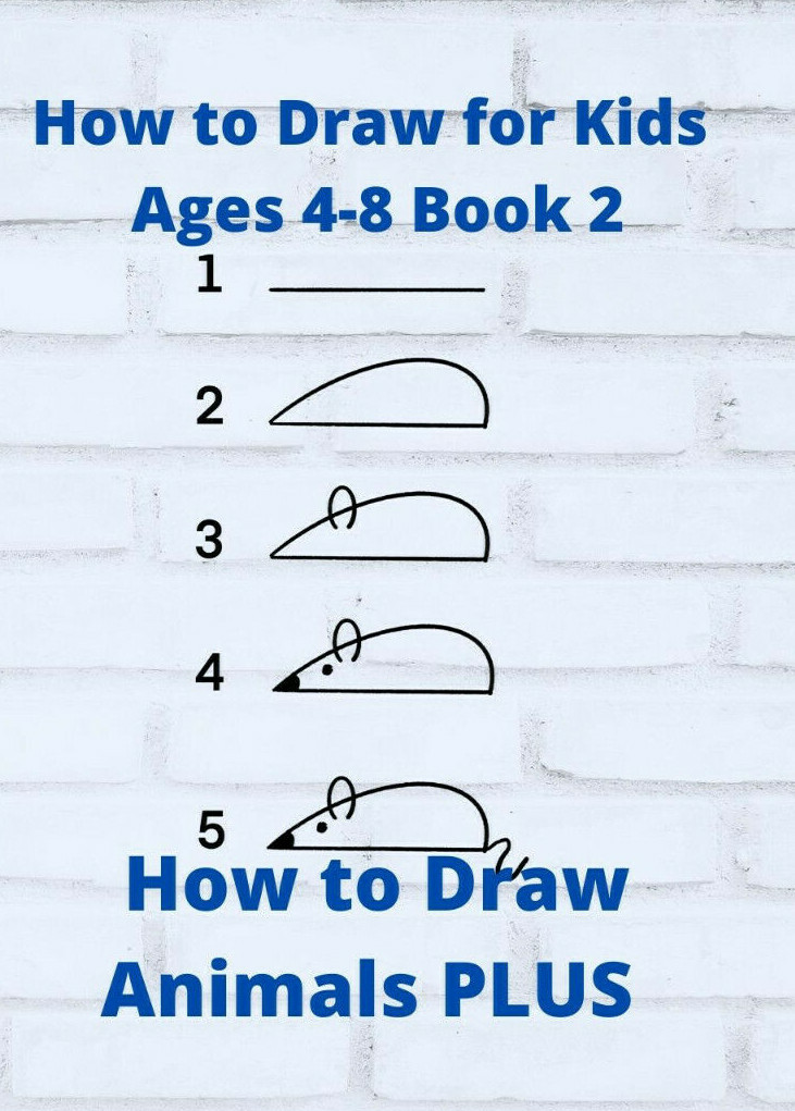 How To Draw Cute Animals Step By Step For Kids