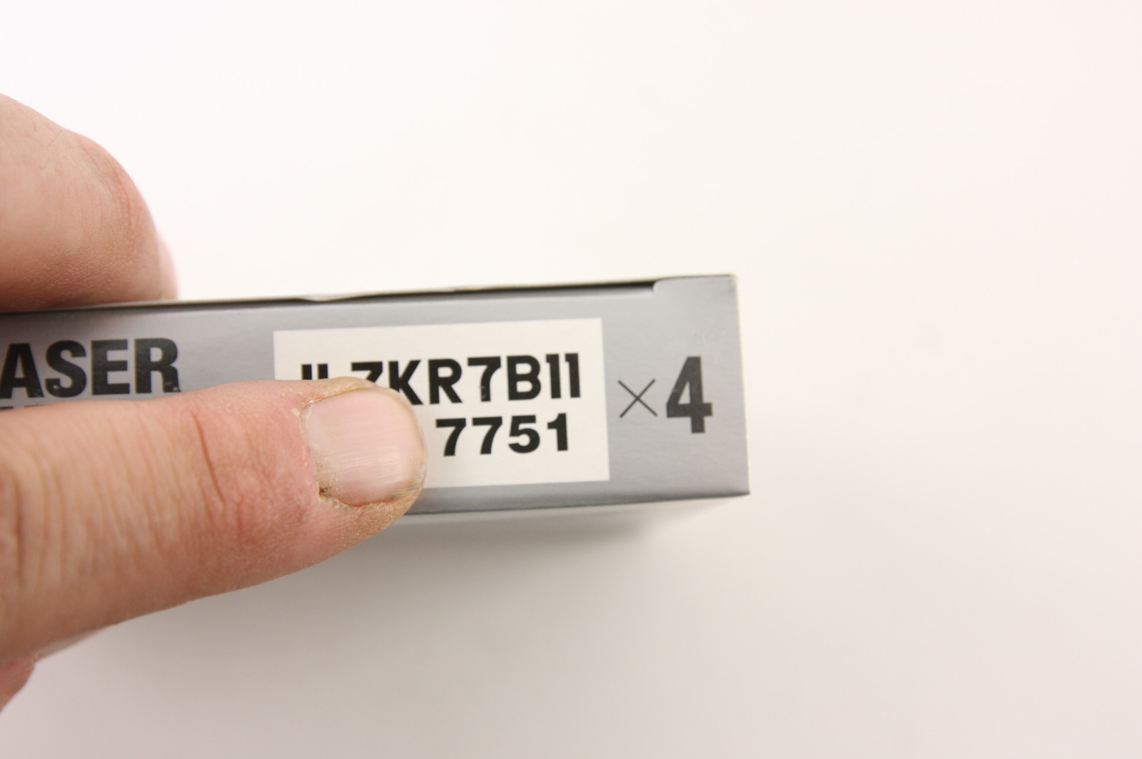 Set of 4 NGK 7751 ILZKR7B11 Laser Iridium and Platinum Spark Plugs | eBay