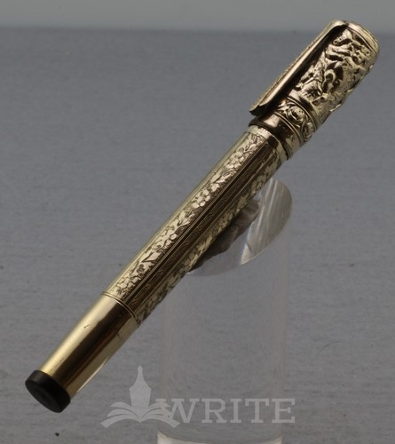 FOUNTAIN PEN UNIVERSAL SAFETY RIENTRANTE WITH PUTTI DANCING ANGELS | eBay