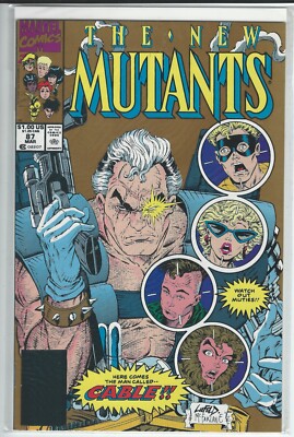 The New Mutants #87 [Second Printing] © March 1990, Marvel Comics | eBay