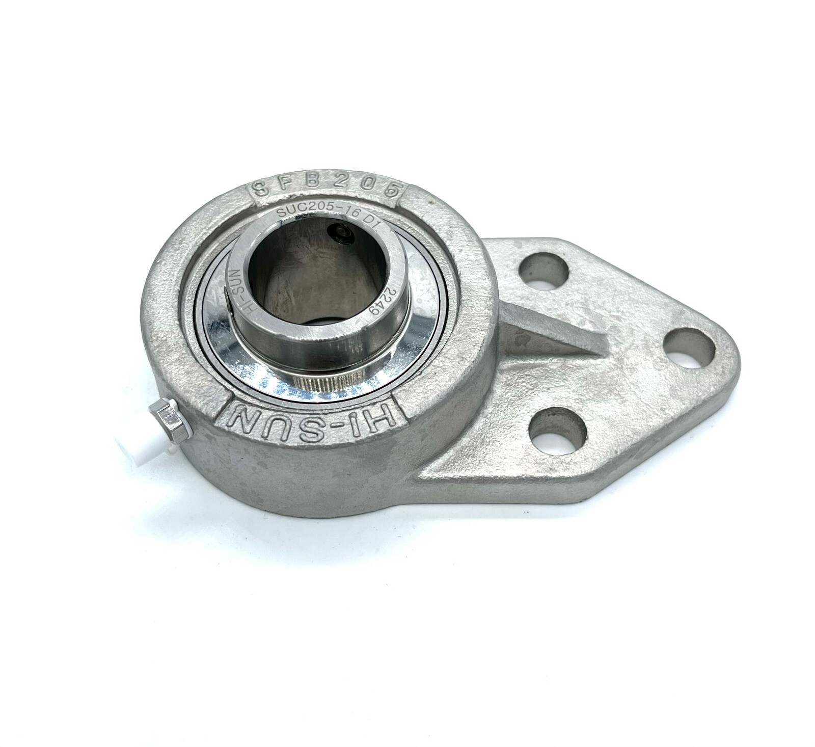 SUCSFB205-16 D1 1" 3-Bolt Stainless Steel Flange Mounted Bearing Unit ...
