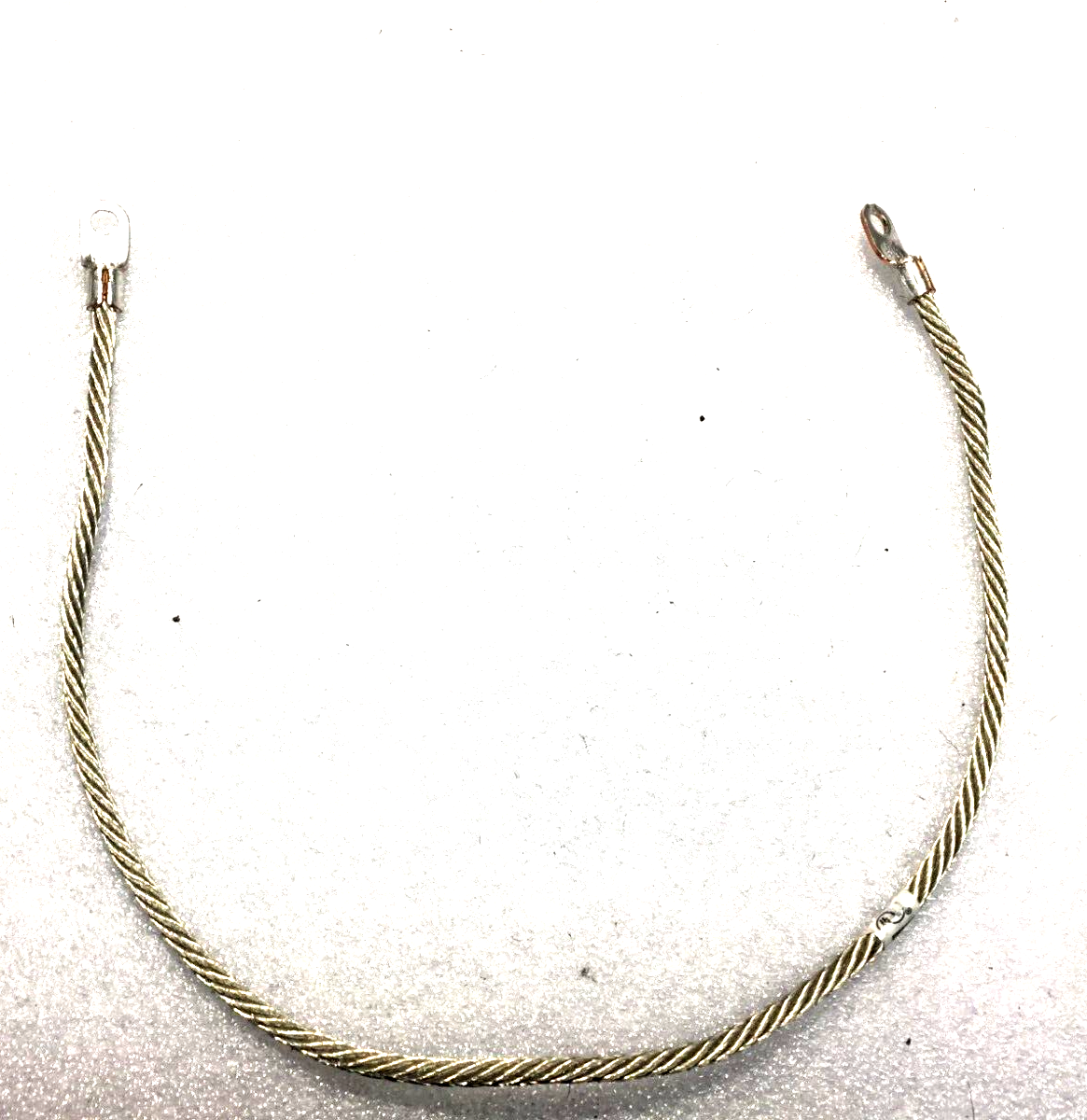 GROUNDING EM800-22B.25 #6 AWG BOND HARNESS 22 INCHES LONG UNINSULATED W ...