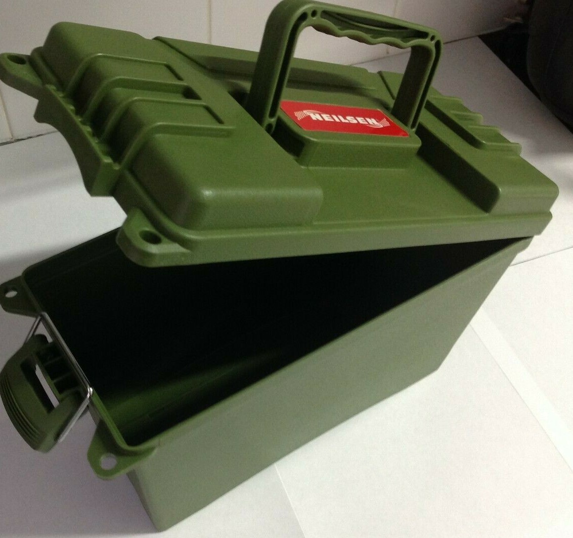 Neilsen+12%22+Airsoft+Lockable+Ammo+Crate+Waterproof+Storage+Tool+Dry ...