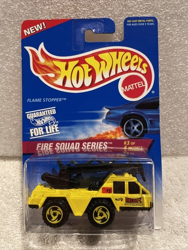 Hot Wheels Fire Squad Series Flame Stopper Fire Truck BLISTERPACK ...