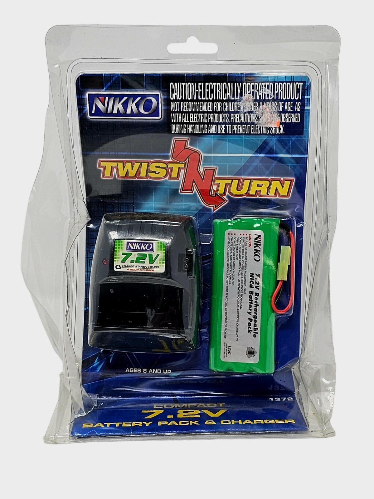 Nikko+1372+Twist+N+Turn+7.2v+Compact+Battery+Pack+Plug+in+Charger for ...