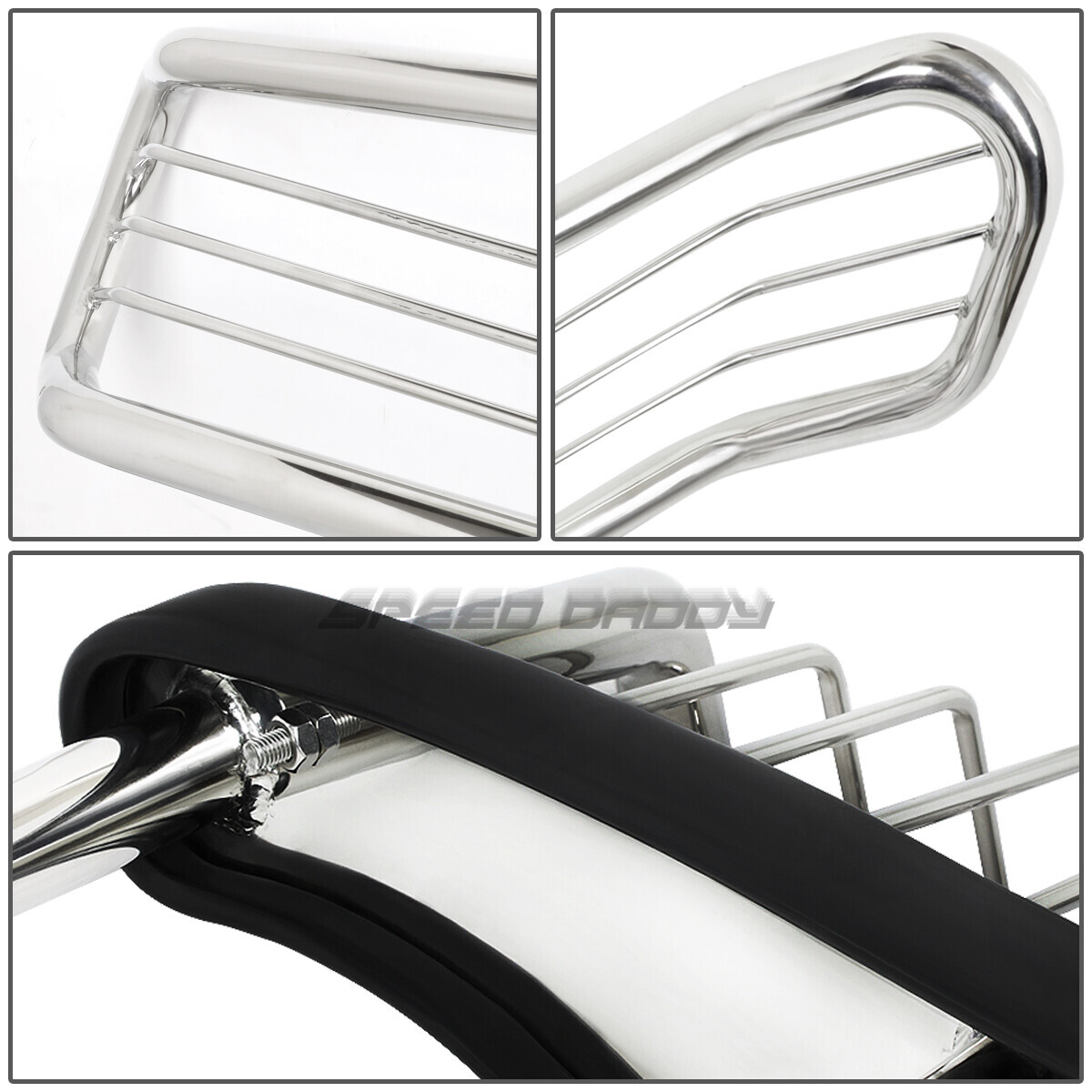FOR 11-16 GRAND CHEROKEE WK2 SUV CHROME STAINLESS STEEL FRONT BUMPER ...