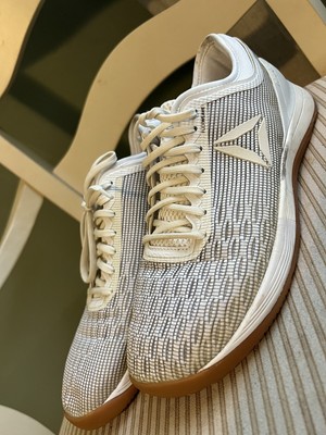 Reebok Women's CROSSFIT Nano 8.0 Flexweave Cross Trainer White/Gray US9 ...