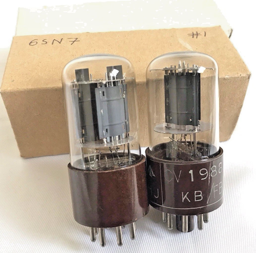 6SN7 CV1988 Tube Valve x2 For Tannoy Leak Partridge Valve Amplifier | eBay