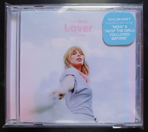 Taylor Swift ~The More Lover Chapter with bonus tracks CD ~New Limited ...