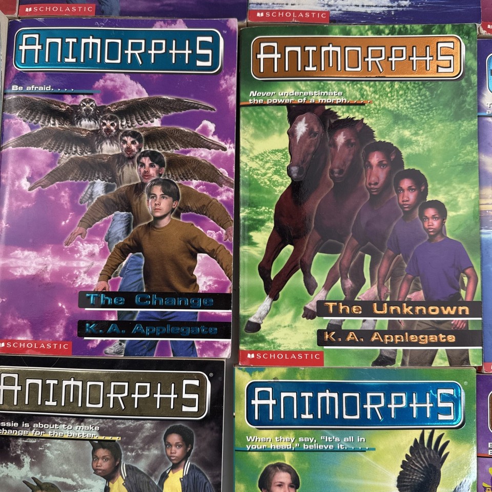 Lot of 21 Animorphs Books by K A Applegate Scholastic Vintage 1990s ...