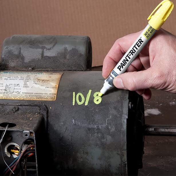 96823 Valve Action Paint Marker with 1/8" Bullet Tip, Black (12 Markers ...