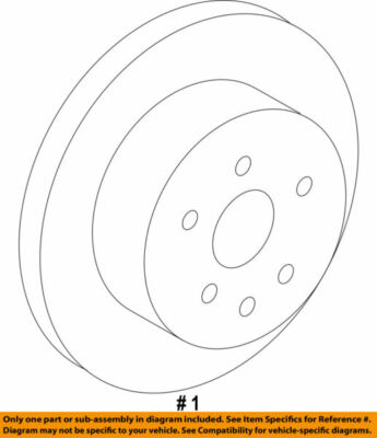 42431-30310 Toyota Disc, rear 4243130310, New Genuine OEM Part | eBay
