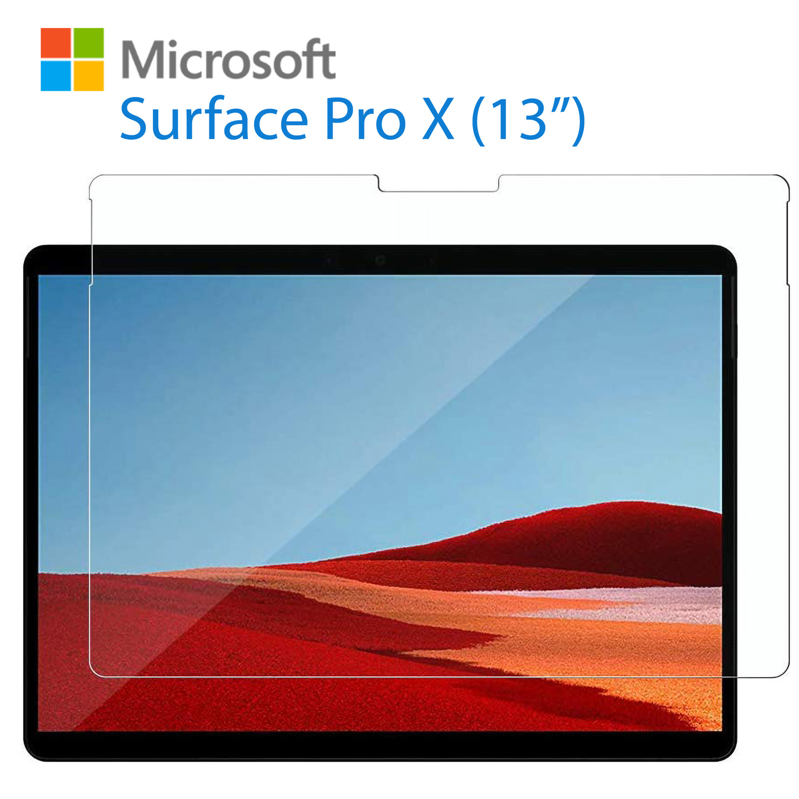 [3 Pack] Surface Pro X (13") Anti-Glare Matte Film Screen Protector by ...