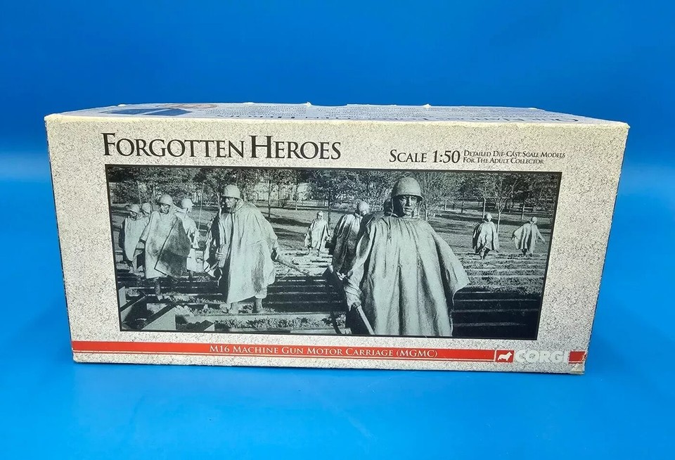 Corgi #US60415 Forgotten Heroes, M16 Machine Gun Motor Carriage 1:50 ...