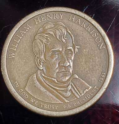 William Henry Harrison- 9th President - USA - 1841 - $1 Coin | eBay
