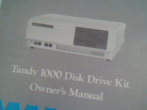 Tandy 1000 Floppy Disk Drive Kit - Owner's Manual | eBay