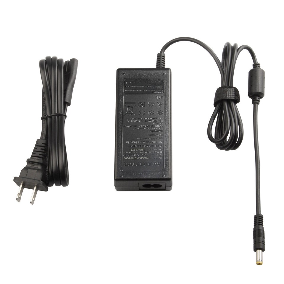 19V 2.37A 45W Charger For Toshiba Chromebook 2 CB35-B3330 CB35-B3340 AC ...