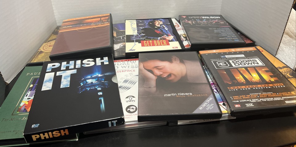 Mixed Lot of 20 Music Concert DVDs - Pop Rock, Country & Rock | eBay