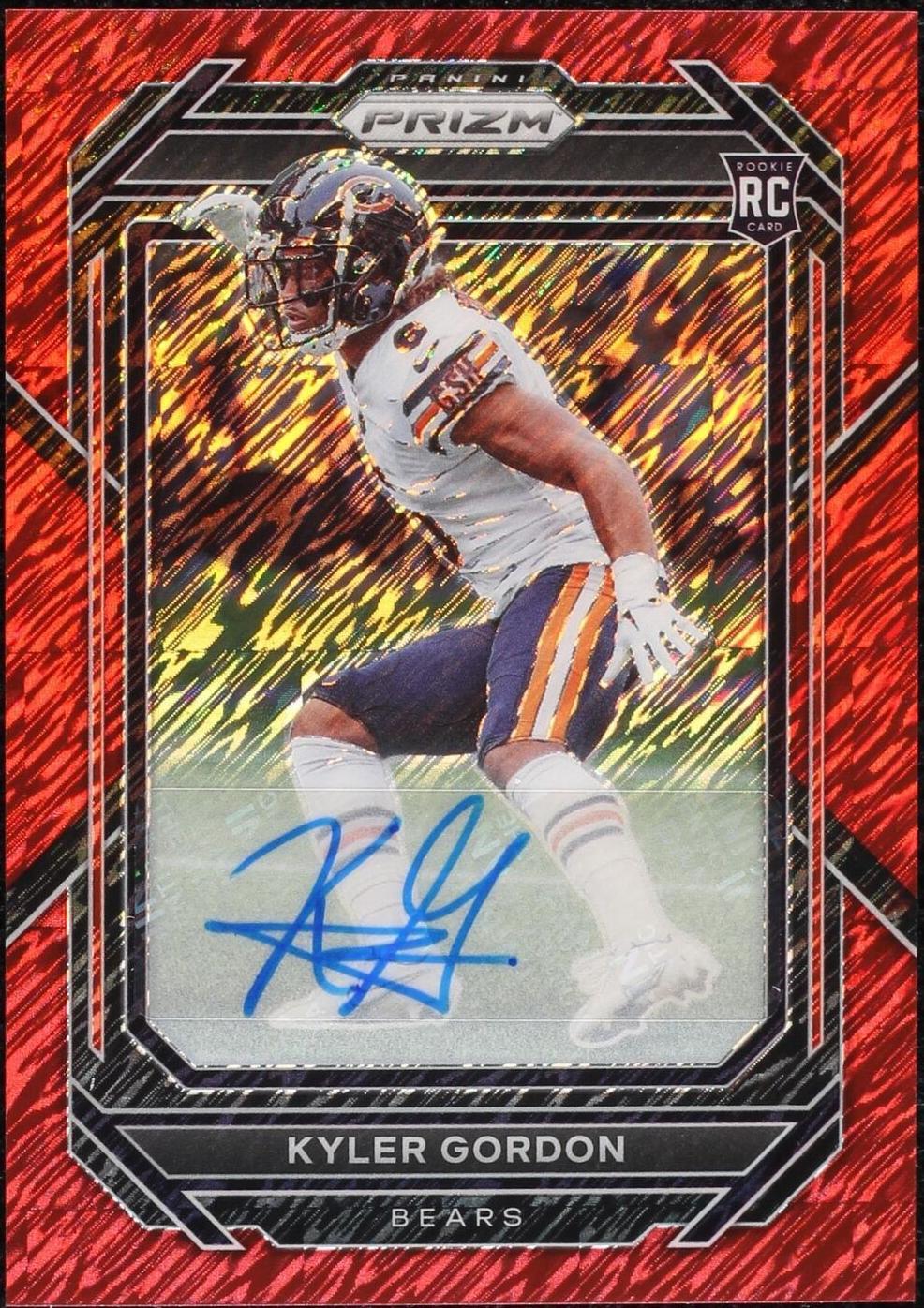 2022 Panini Prizm - Rookies Kyler Gordon #385 Red Shimmer Prizm ...