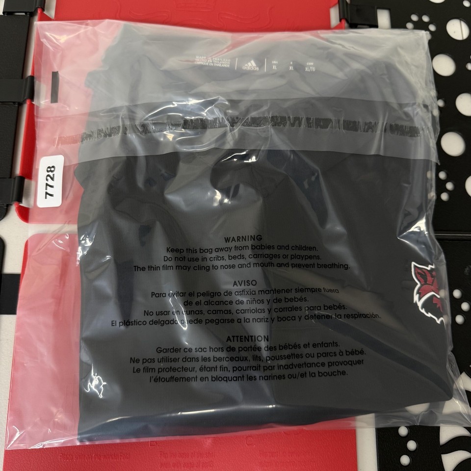 Arkansas State Red Wolves Polo Shirt Mens XL Adidas Climalite Black ...