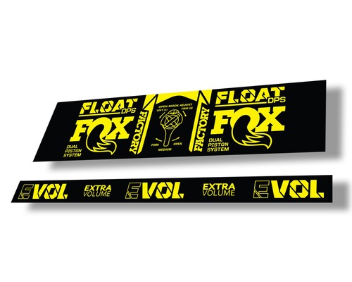 FOX Float DPS 2021 Rear Shock Suspension Factory Sticker Adhesive Decal ...