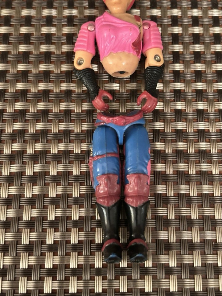 1986 GI Joe Cobra Dreradnok Zarana 3.75" inch action figure Needs ...
