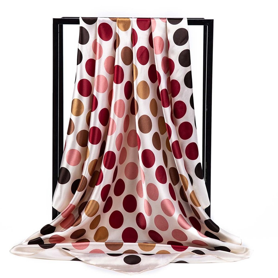 Women's Scarf Silk felling Square Head Scarfs 35"*35"(120 Styles) SHIP ...