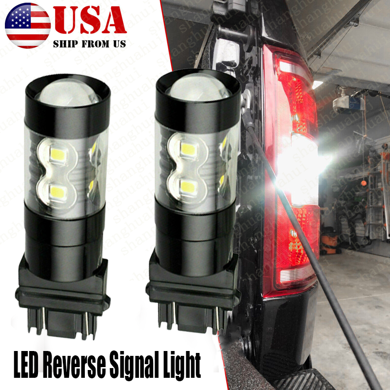 For Ford F150 F250 F350 White SMD LED Backup Reverse Tail Light Bulbs ...