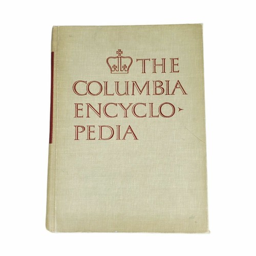 The Columbia Encyclopedia Large Hardcover Book 1964 First Edition ...