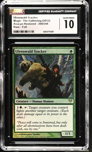 ULVENWALD TRACKER Avacyn Restored Foil Rare CGC 10 MTG [Nostalgium] | eBay