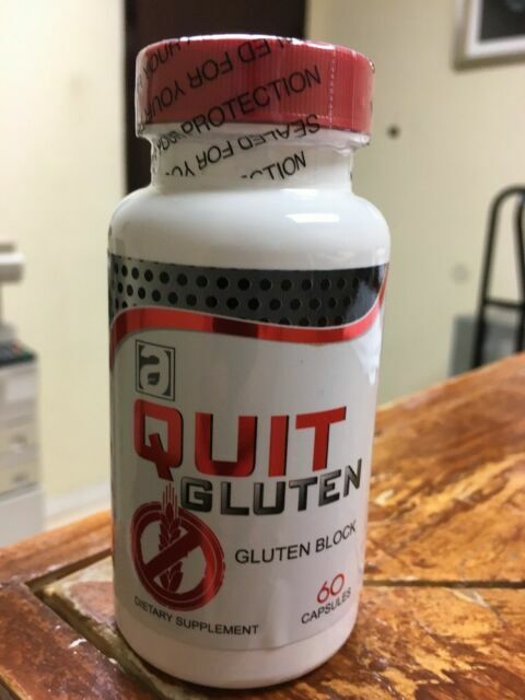 3 Quit Gluten Block 40 off 60 Capsules Dietary Supplement Easy ...